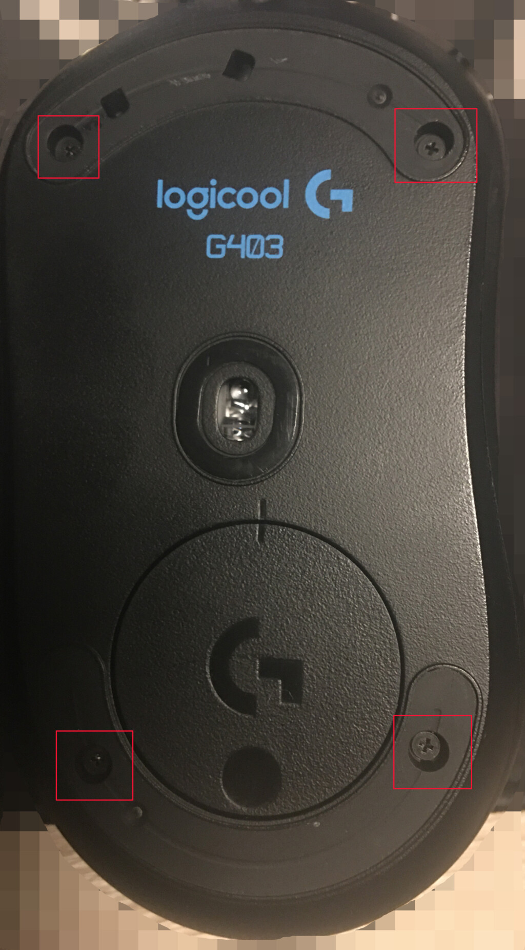 ロジクールG403＆G403hのマウスホイールの修理方法 - ベポくまブログ